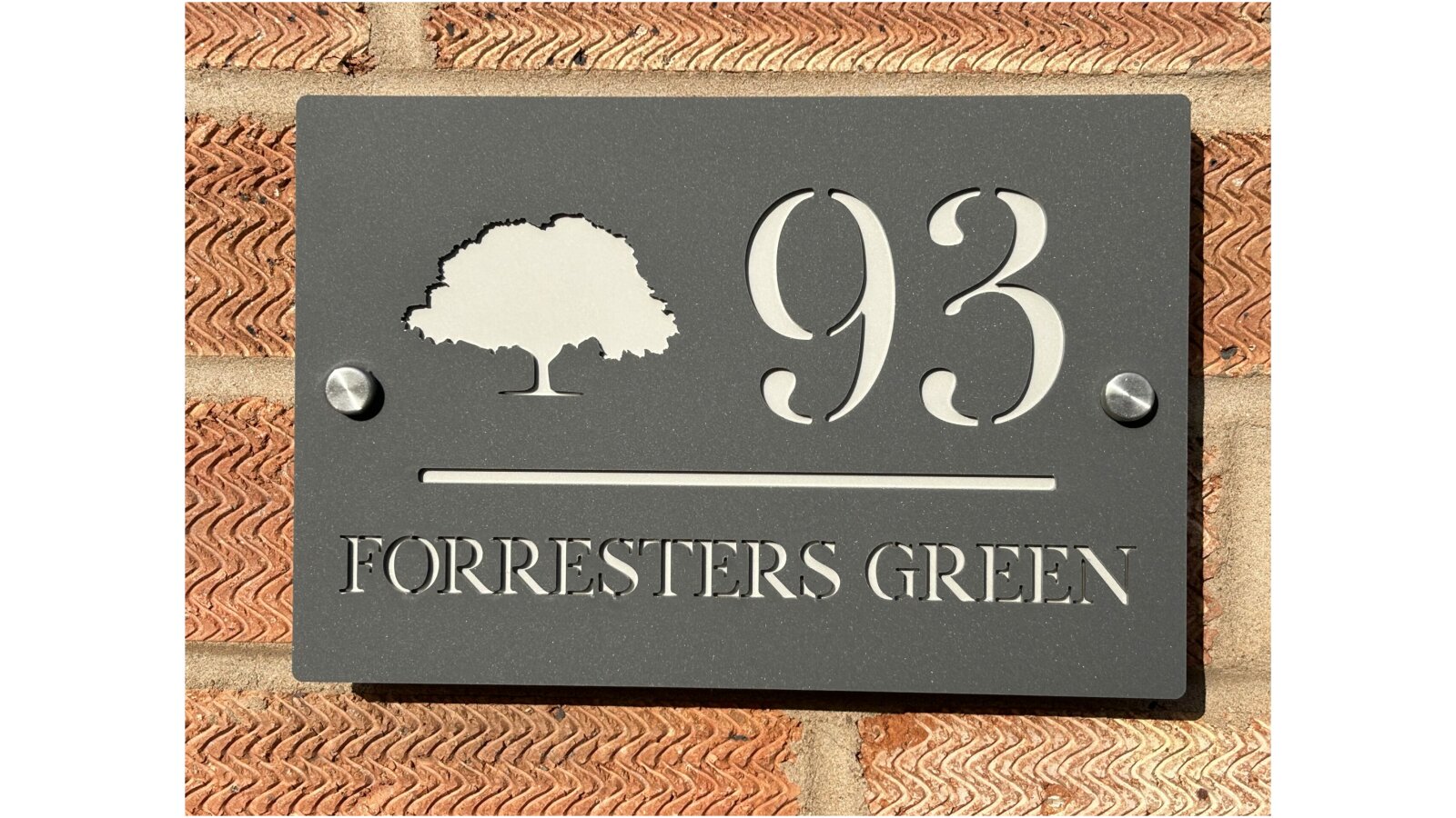 Oak Tree House Sign - Elizabeth Frances Designs